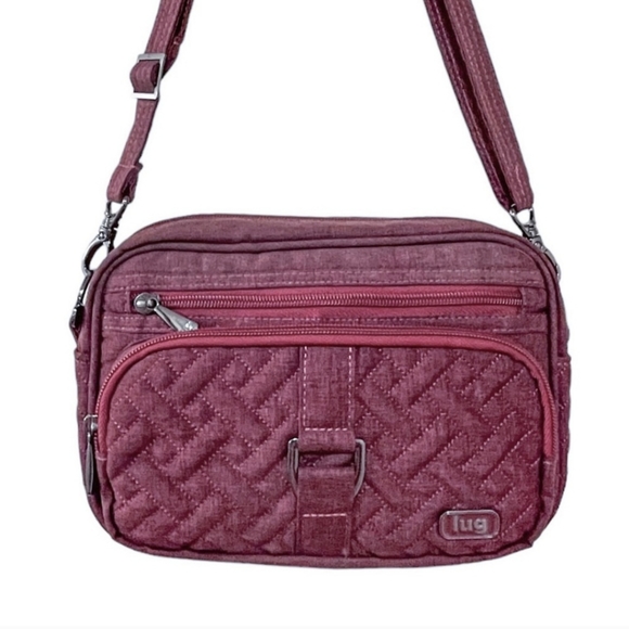 lug | Bags | Lug Carousel Plum Purple Purse Adjustable Strap | Poshmark